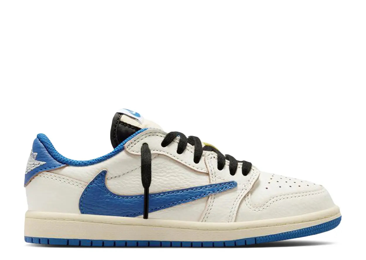 FRAGMENT DESIGN X TRAVIS SCOTT X JORDAN 1 RETRO LOW OG SP PS 'SAIL MIL ...