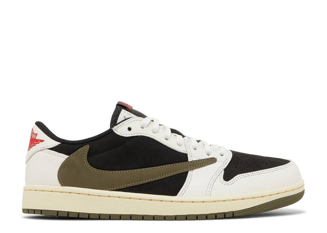 TRAVIS SCOTT X WMNS NIKE AIR JORDAN 1 RETRO LOW OG 'OLIVE' – Locker SF